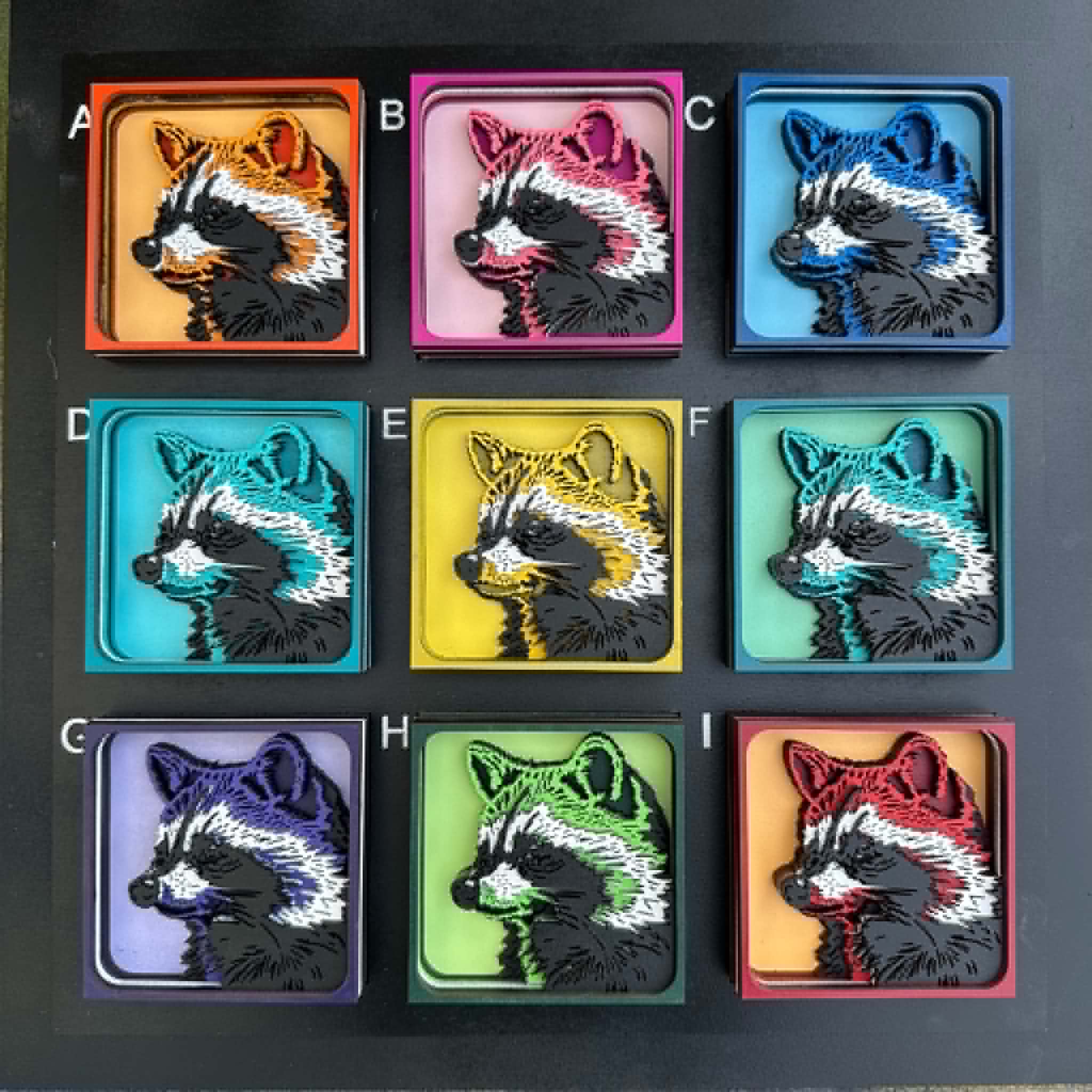 Racoon magnets – SlabCulture